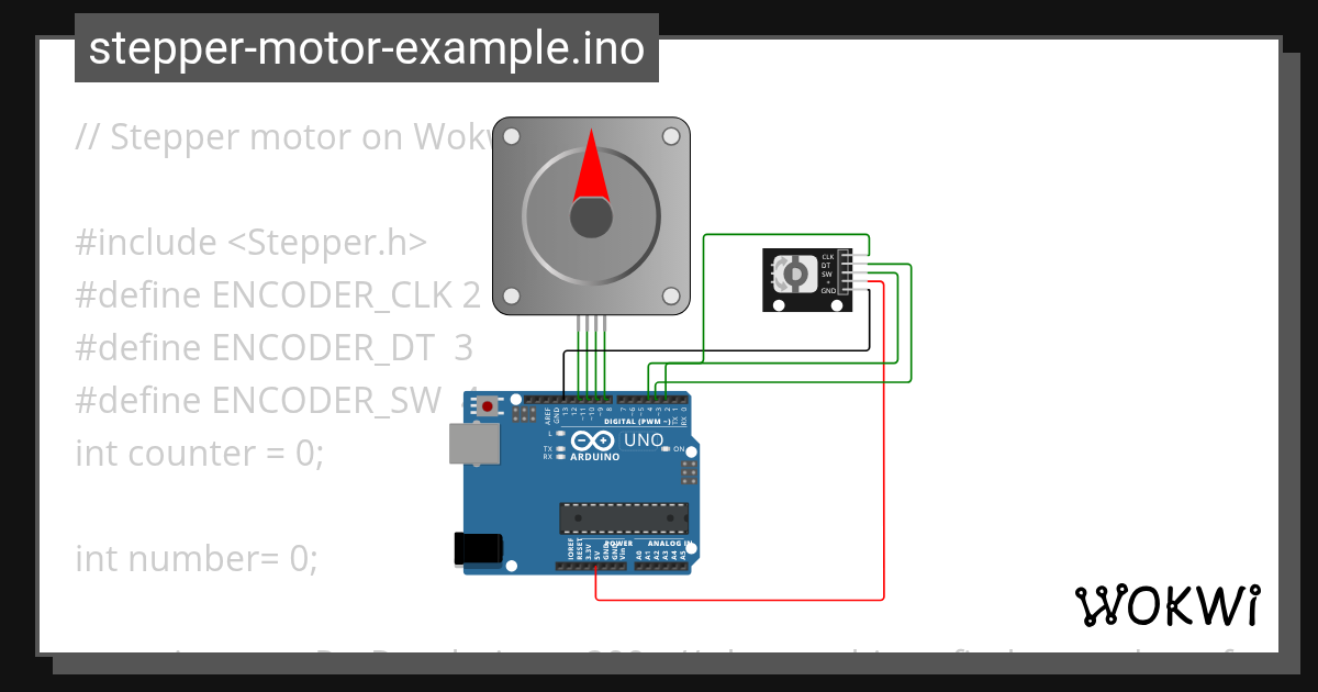 stepper-motor-example.ino copy - Wokwi ESP32, STM32, Arduino Simulator