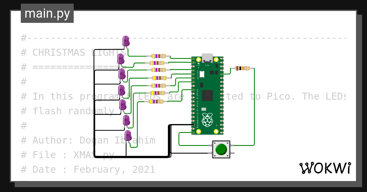 Dice 1 Wokwi Esp32 Stm32 Arduino Simulator