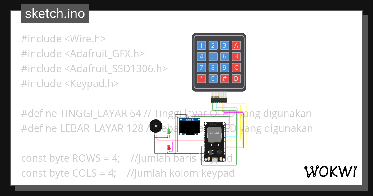 challenge3 - Wokwi ESP32, STM32, Arduino Simulator