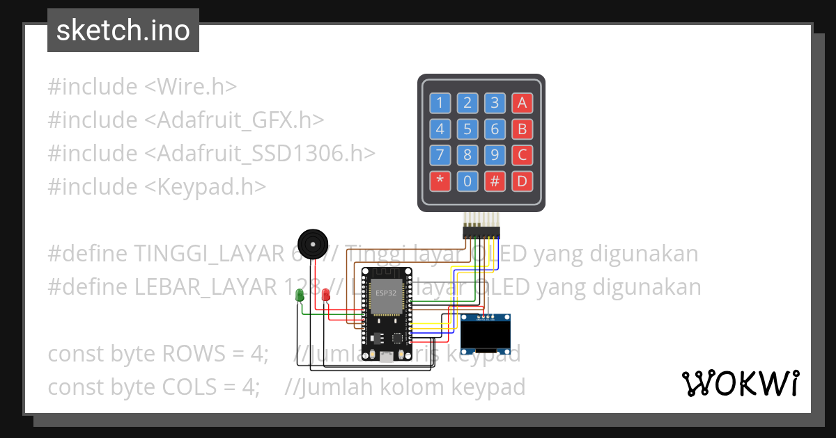 Topic 4 Chalenges 3 - Wokwi ESP32, STM32, Arduino Simulator