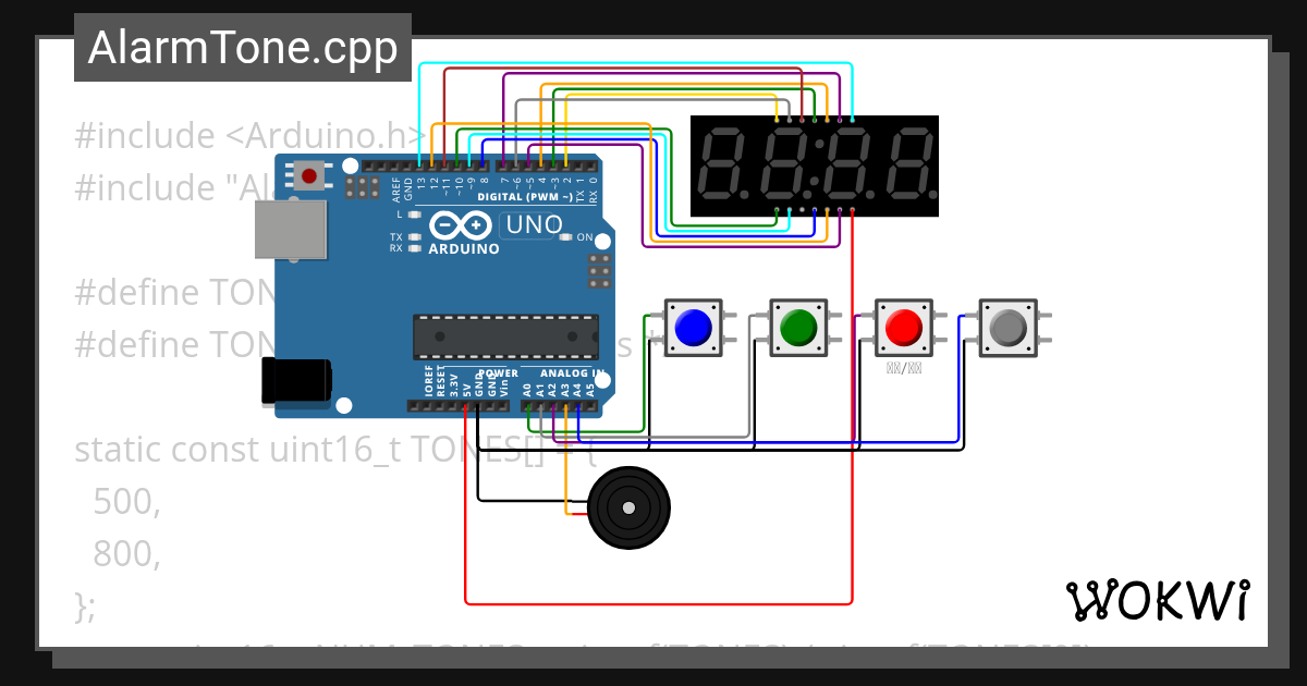 kitchen_timer_app.ino - Wokwi ESP32, STM32, Arduino Simulator