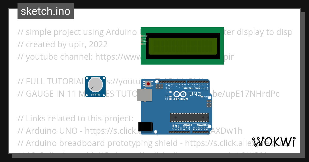 sketch.ino - Wokwi ESP32, STM32, Arduino Simulator
