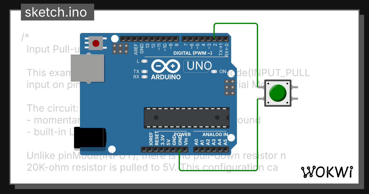 sketch.ino - Wokwi ESP32, STM32, Arduino Simulator
