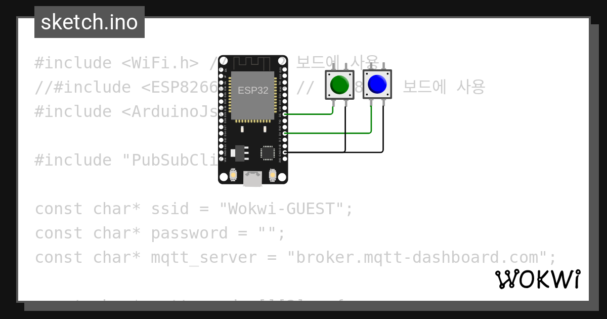Mqttesp32msgviwer Copy Wokwi Esp32 Stm32 Arduino Simulator