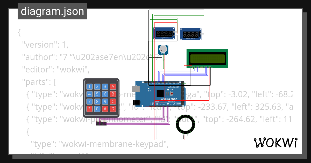 sketch.ino - Wokwi ESP32, STM32, Arduino Simulator