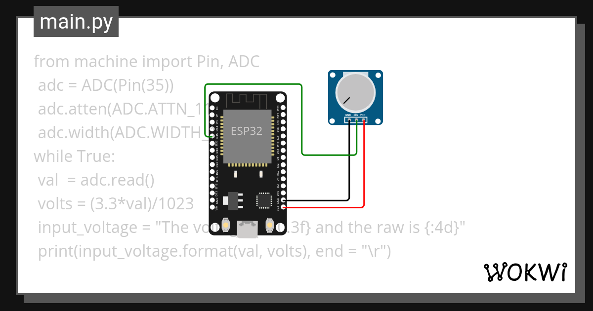 Untitled project - Wokwi ESP32, STM32, Arduino Simulator