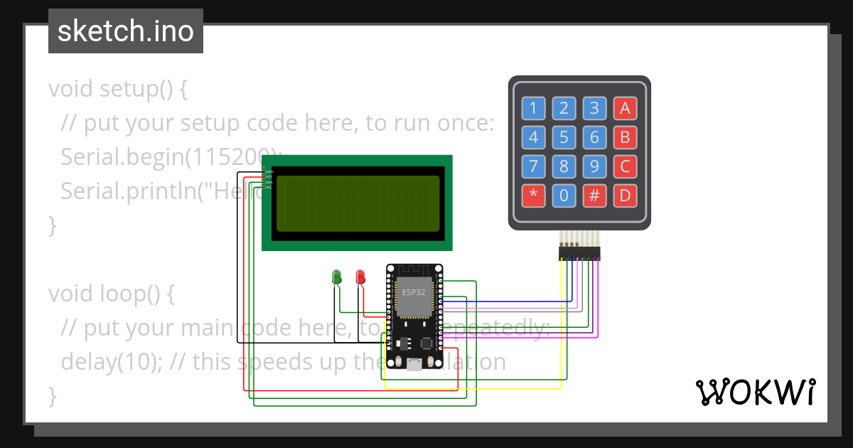 Topik 4 Challenges 2 Wokwi Esp32 Stm32 Arduino Simulator 7420