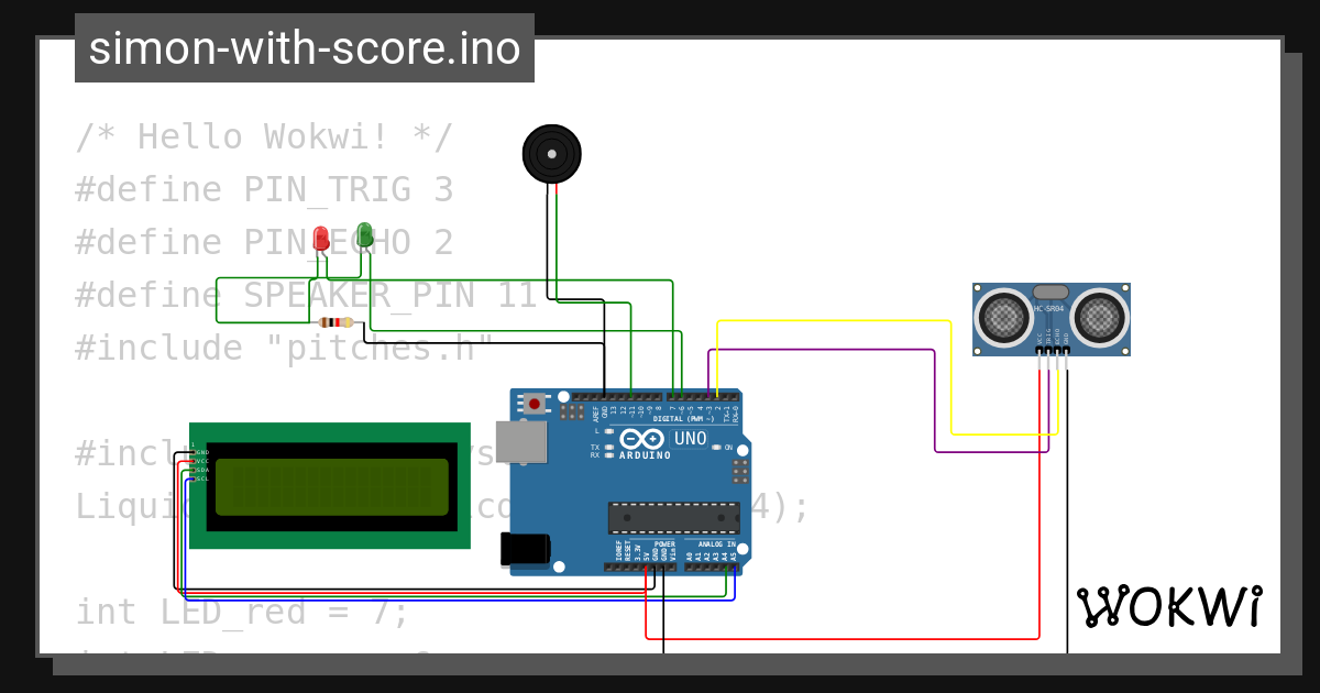 Simon With O Copy Wokwi Esp32 Stm32 Arduino Simulator 