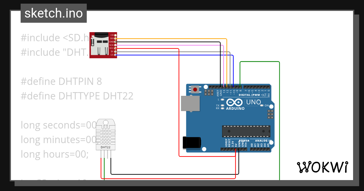 SDcard.ino - Wokwi ESP32, STM32, Arduino Simulator