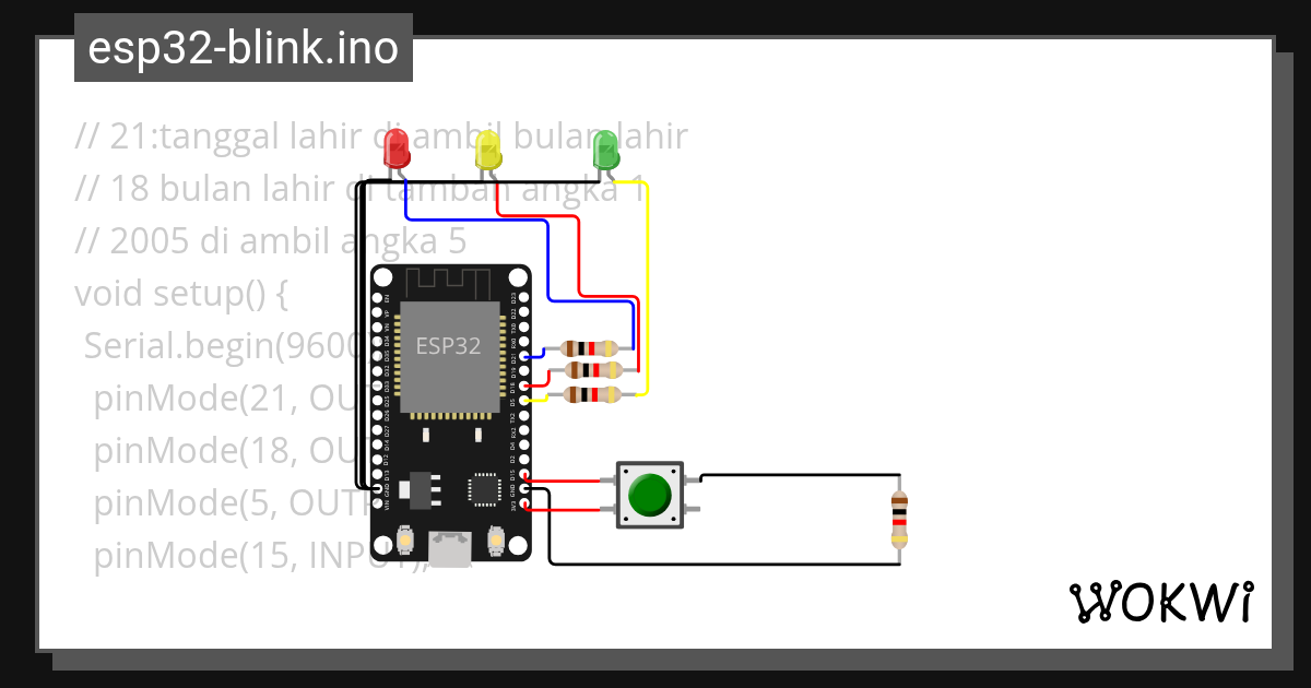 esp32-blink.ino - Wokwi ESP32, STM32, Arduino Simulator