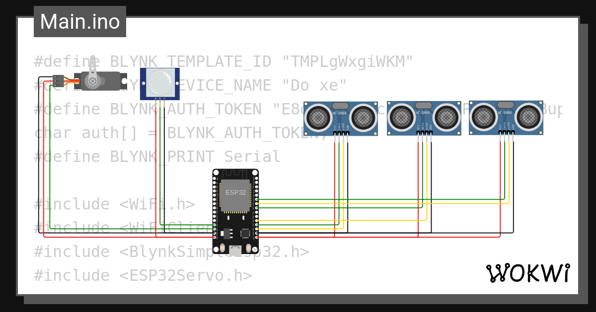 Do Xe 01 Wokwi Arduino And Esp32 Simulator