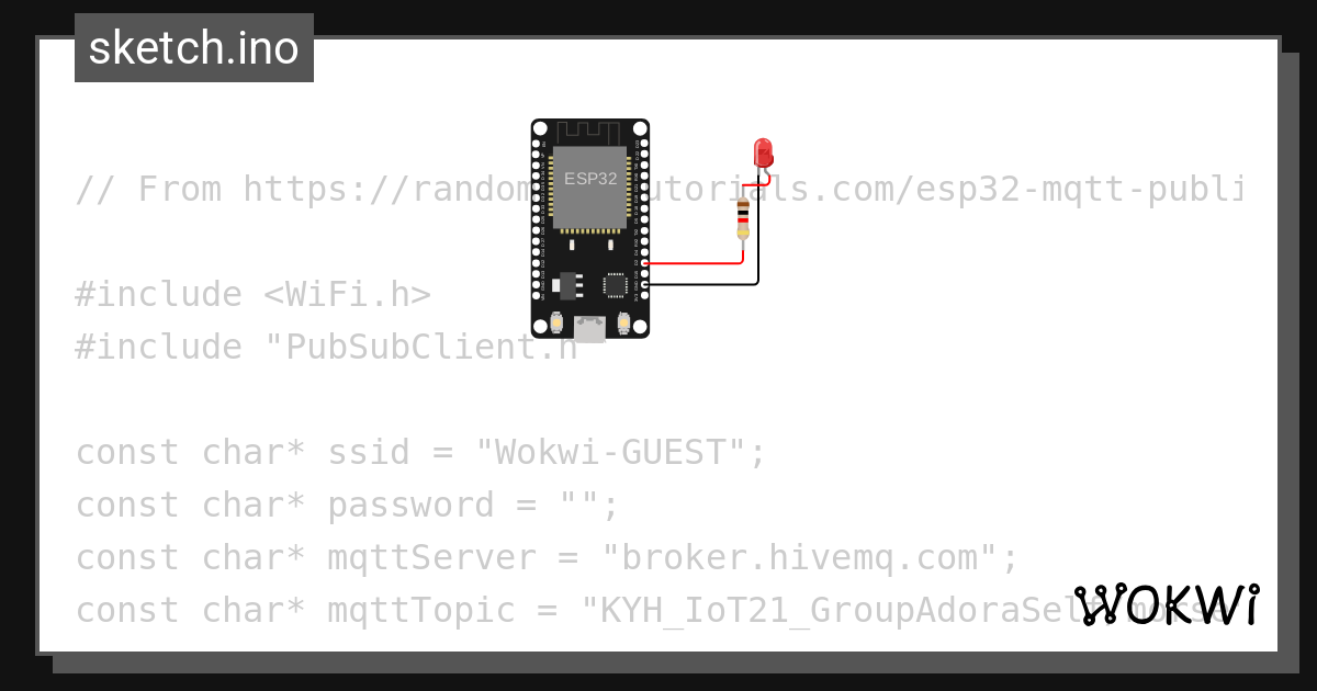 Mqttesp32 O Wokwi Esp32 Stm32 Arduino Simulator 4678
