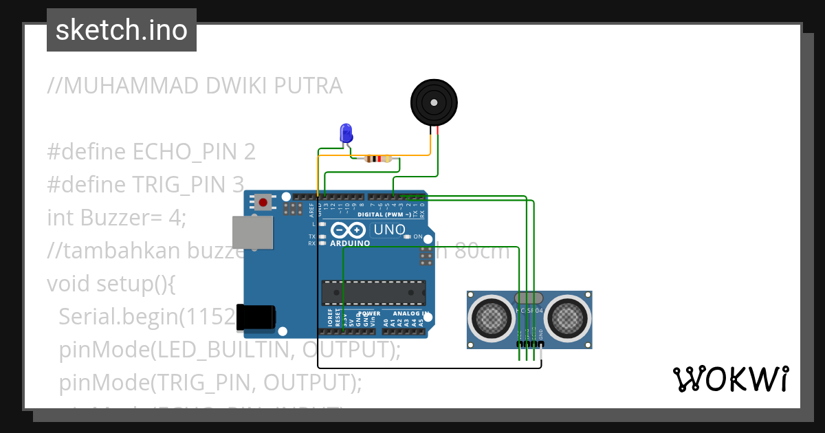 Buzzerledsensoro Wokwi Esp32 Stm32 Arduino Simulator