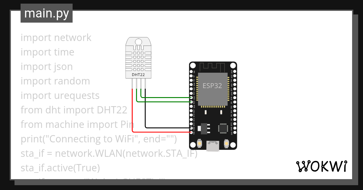 IFTTT GOOGLE SHEET FULL - Wokwi ESP32, STM32, Arduino Simulator