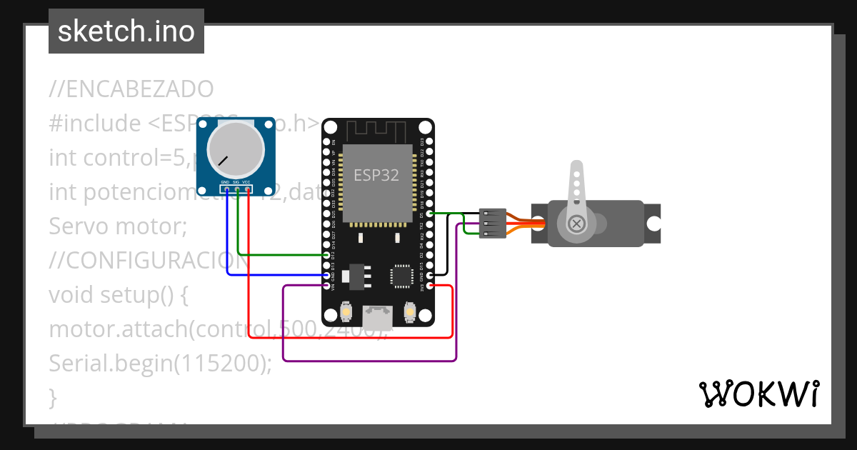 PrÁctica O Wokwi Esp32 Stm32 Arduino Simulator 9820