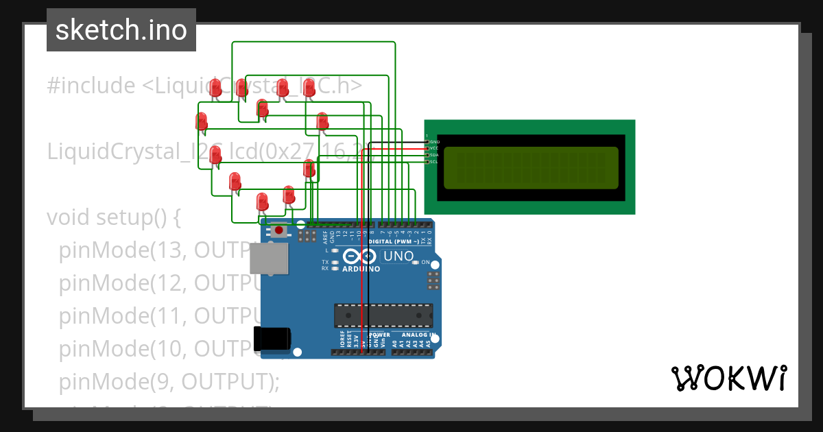 lcd. sigit rendang - Wokwi ESP32, STM32, Arduino Simulator