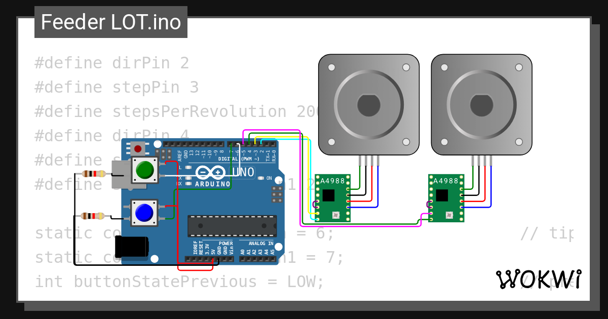 Feeder Lot Wokwi Esp32 Stm32 Arduino Simulator