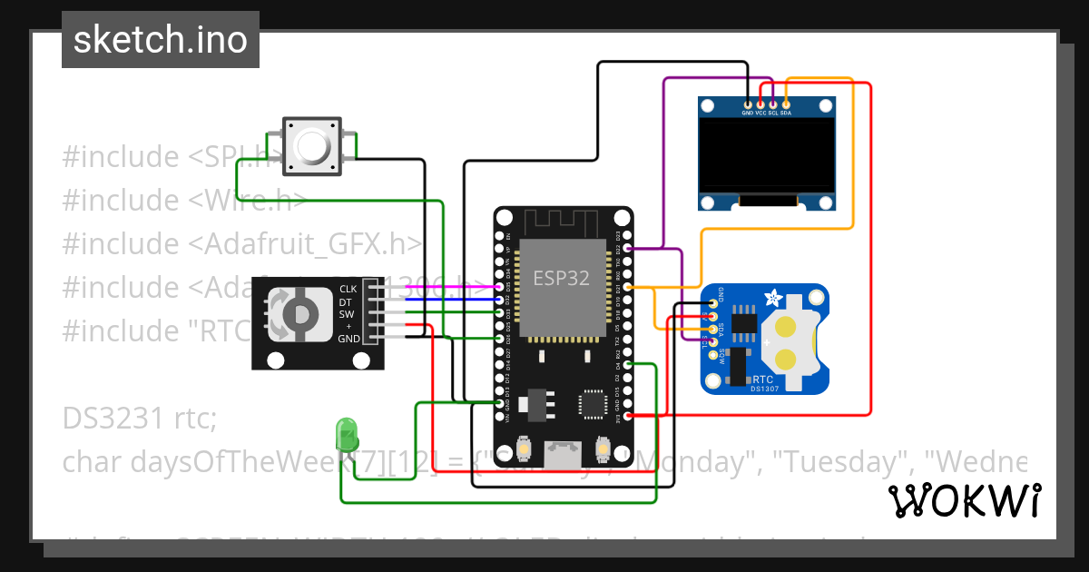 RTC_Teste1 - Wokwi ESP32, STM32, Arduino Simulator