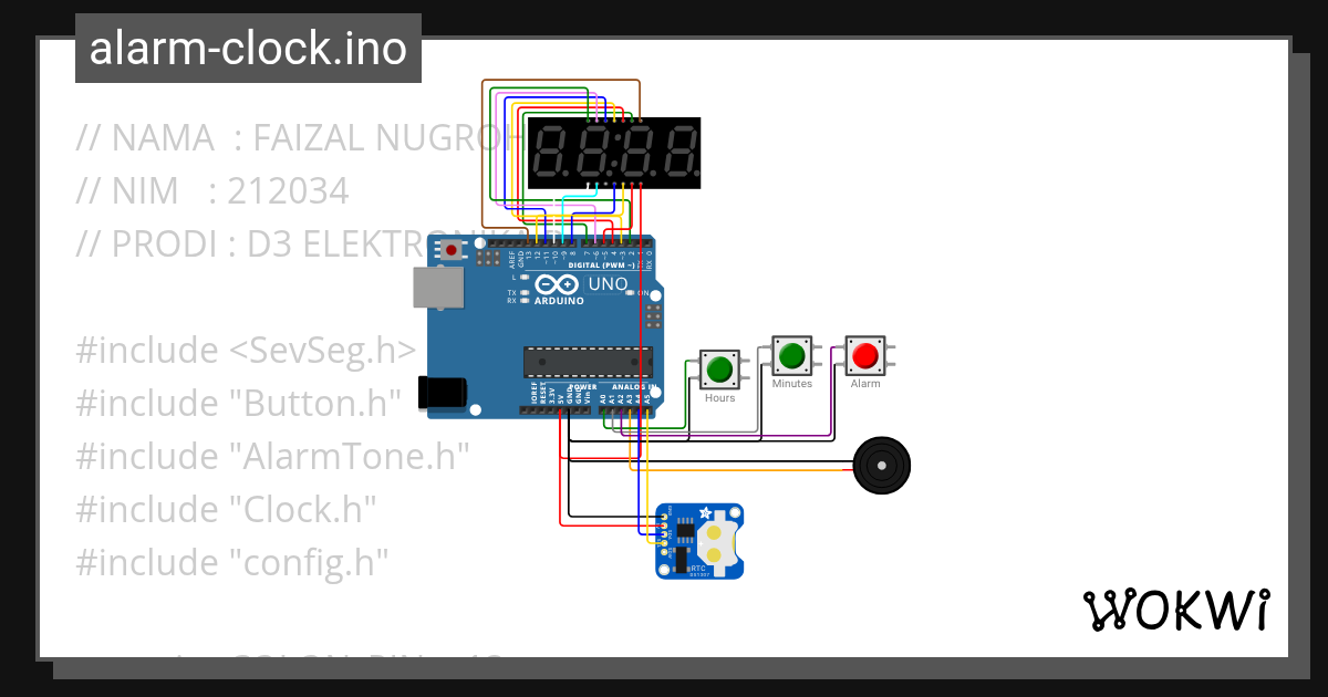 alarm-clock.ino copy - Wokwi ESP32, STM32, Arduino Simulator