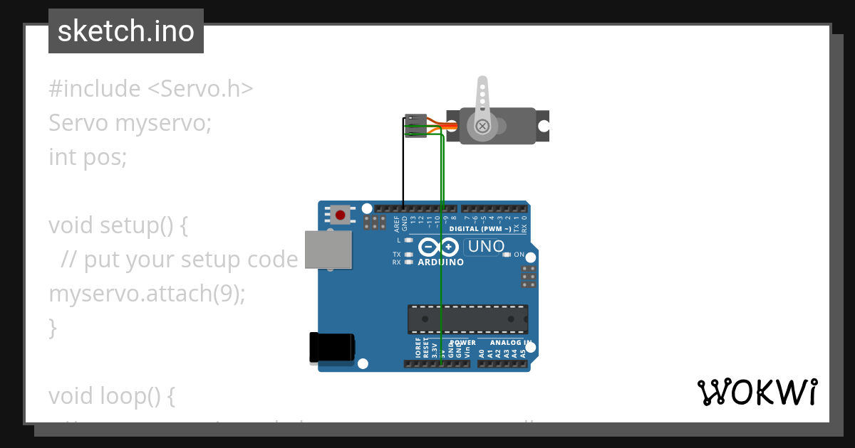 Servo Wokwi Esp32 Stm32 Arduino Simulator 5678