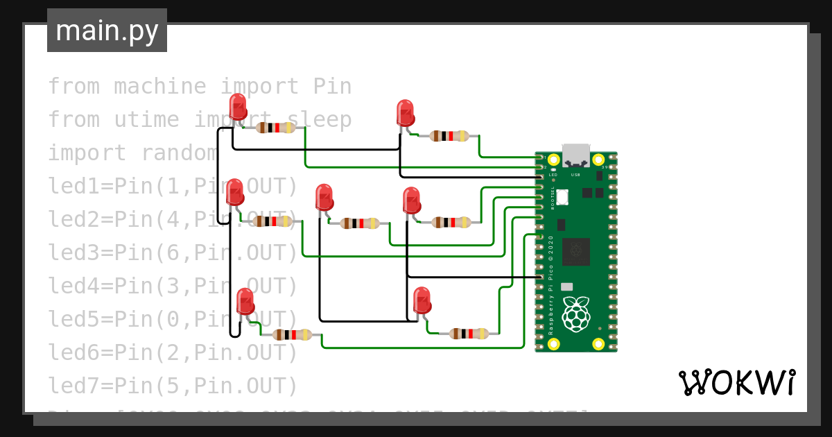 Dice Wokwi Esp32 Stm32 Arduino Simulator