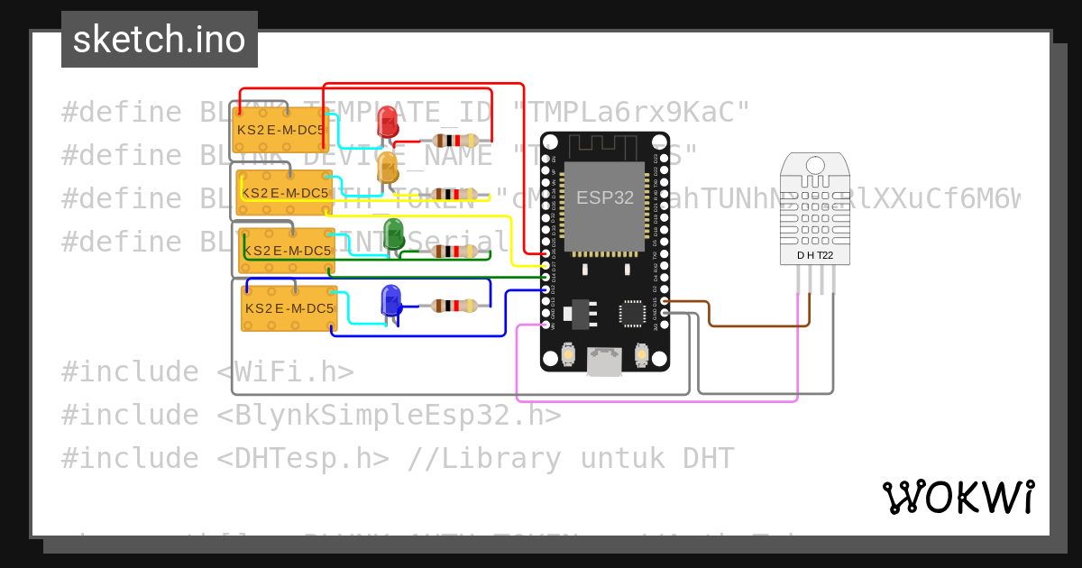 Percobaan Uts Wokwi Esp32 Stm32 Arduino Simulator