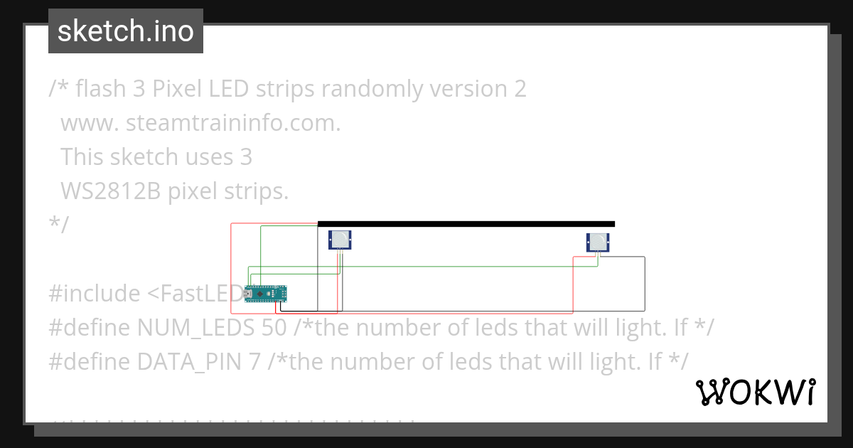 Escalier millis.ino - Wokwi ESP32, STM32, Arduino Simulator