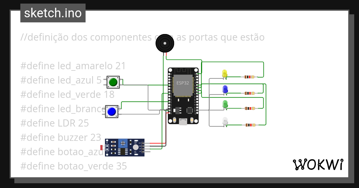 projeto Yves - Wokwi ESP32, STM32, Arduino Simulator