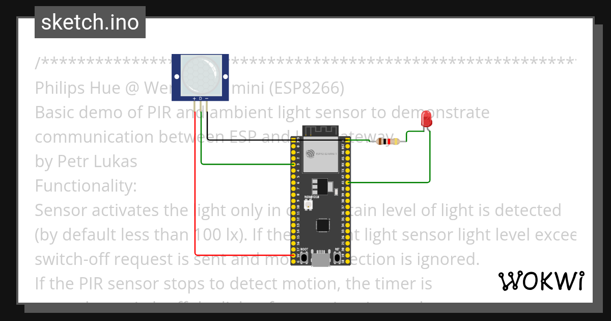 ESP32-HUE.ino - Wokwi ESP32, STM32, Arduino Simulator