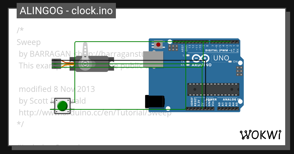 ALINGOG - clock.ino - Wokwi ESP32, STM32, Arduino Simulator