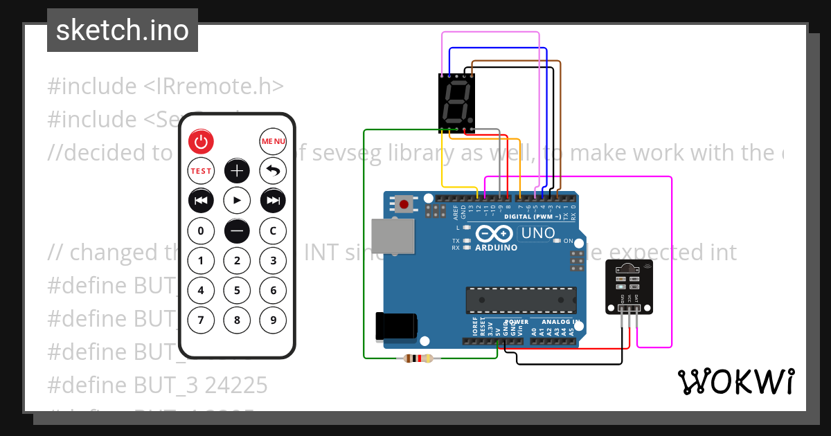 remote.ino - Wokwi ESP32, STM32, Arduino Simulator