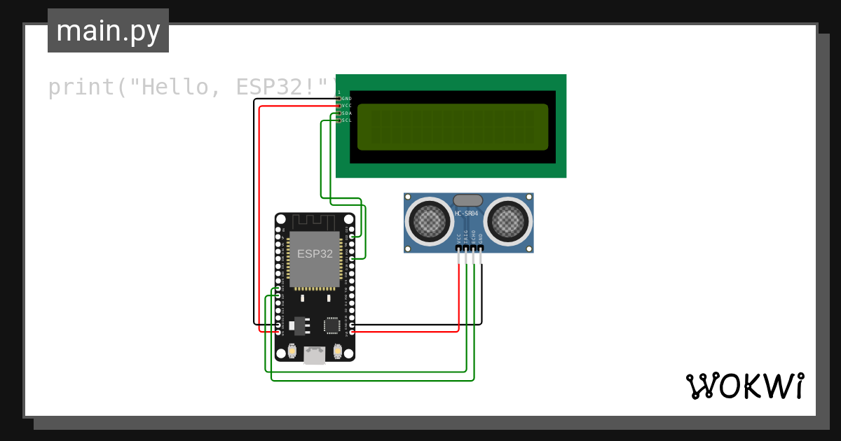 ใบงานที่ 10 ข้อ3 Wokwi Esp32 Stm32 Arduino Simulator