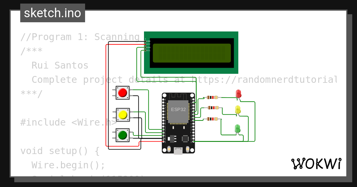 Program 1 Led 30 Sept 2022 Wokwi Esp32 Stm32 Arduino Simulator