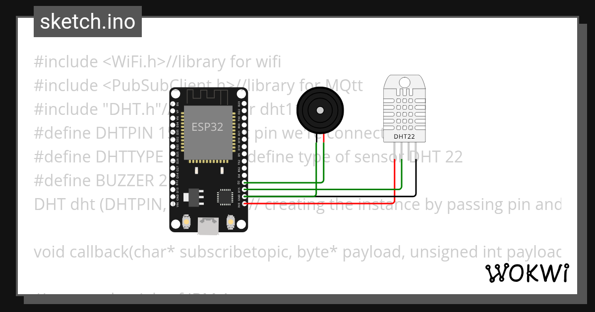 IBM Project - Wokwi ESP32, STM32, Arduino Simulator