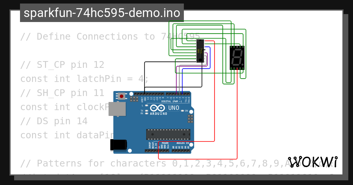 Sparkfun 74hc595 O Copy Wokwi Esp32 Stm32 Arduino Simulator 3040