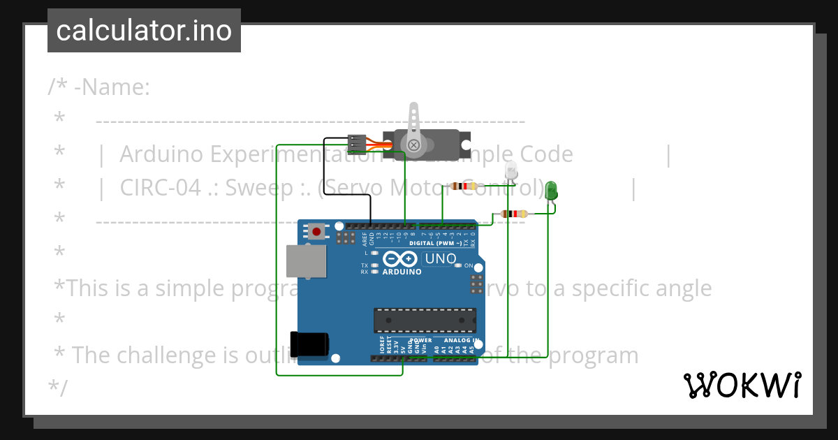 calculator.ino copy - Wokwi ESP32, STM32, Arduino Simulator