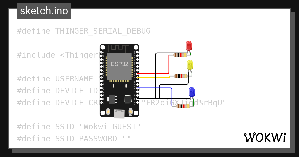 Thinger Wokwi Esp32 Stm32 Arduino Simulator 1603