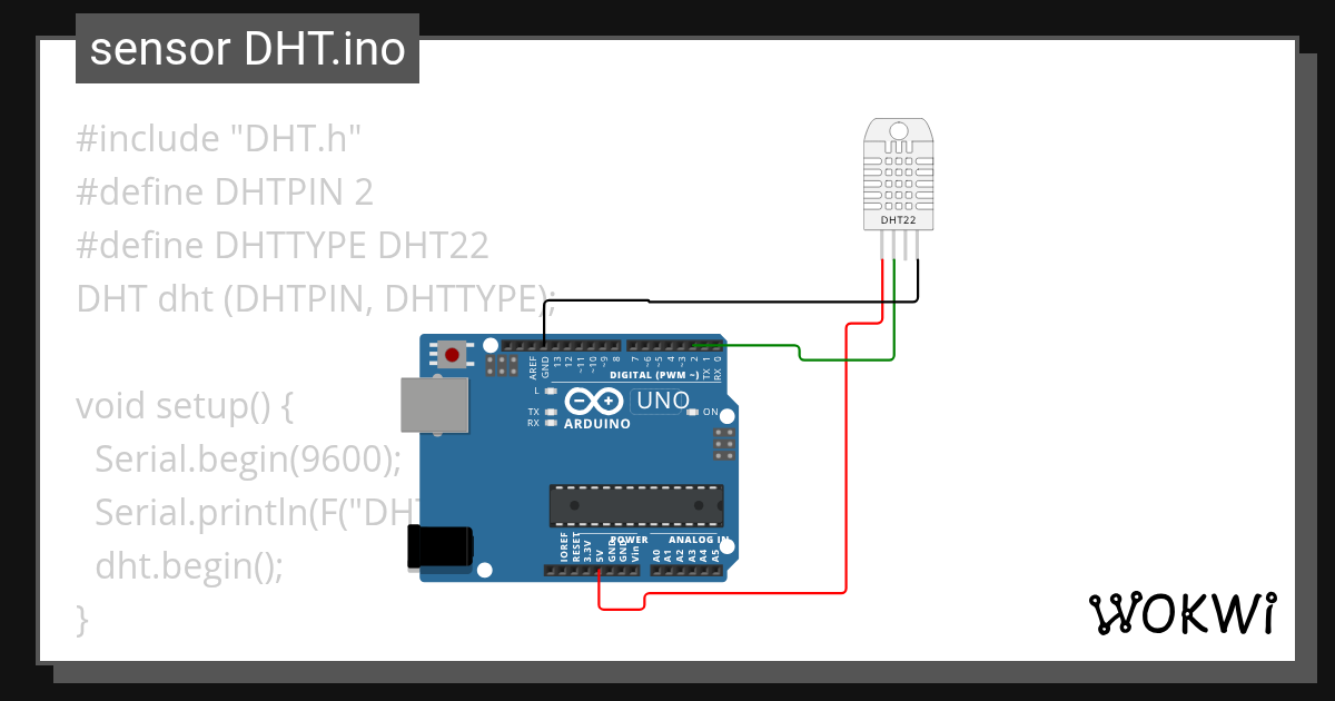 Sensor DHT 22.ino copy - Wokwi ESP32, STM32, Arduino Simulator