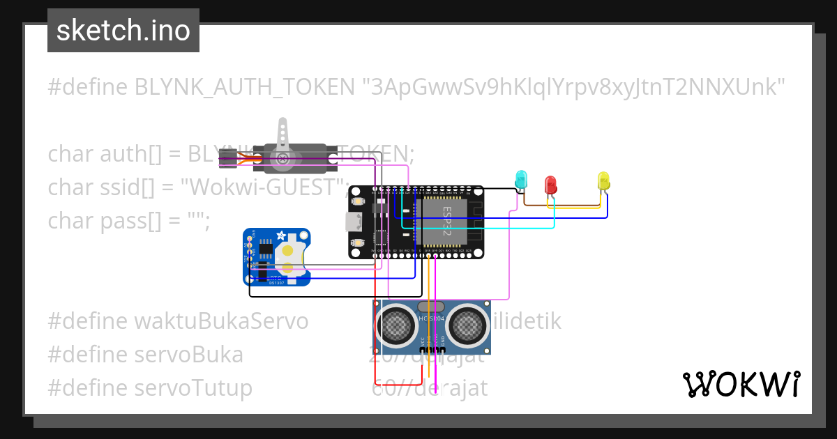 sketch.ino - Wokwi ESP32, STM32, Arduino Simulator