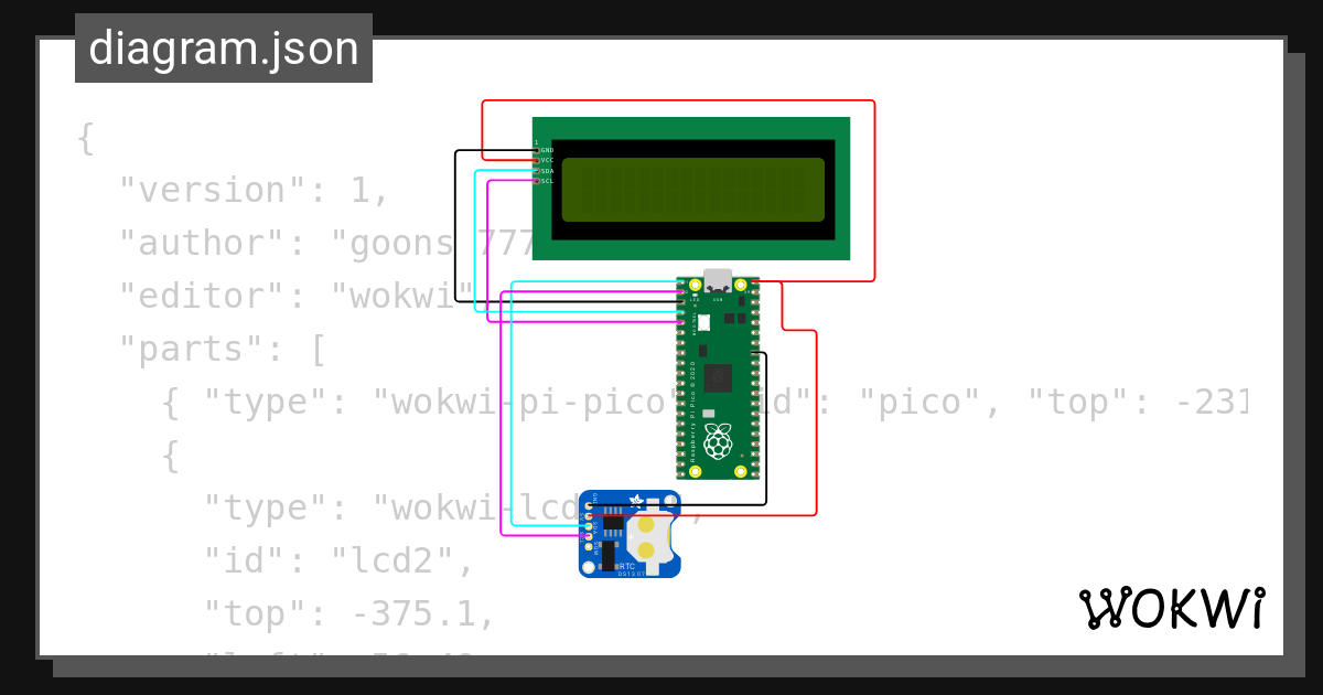 Electronic Clock Wokwi Esp32 Stm32 Arduino Simulator 7721