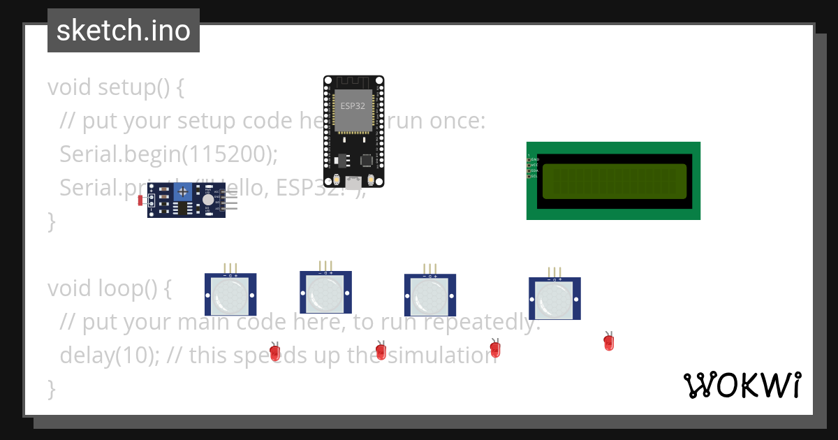 Street_light - Wokwi ESP32, STM32, Arduino Simulator Street_light - Wokwi ESP32, STM32, Arduino Simulator