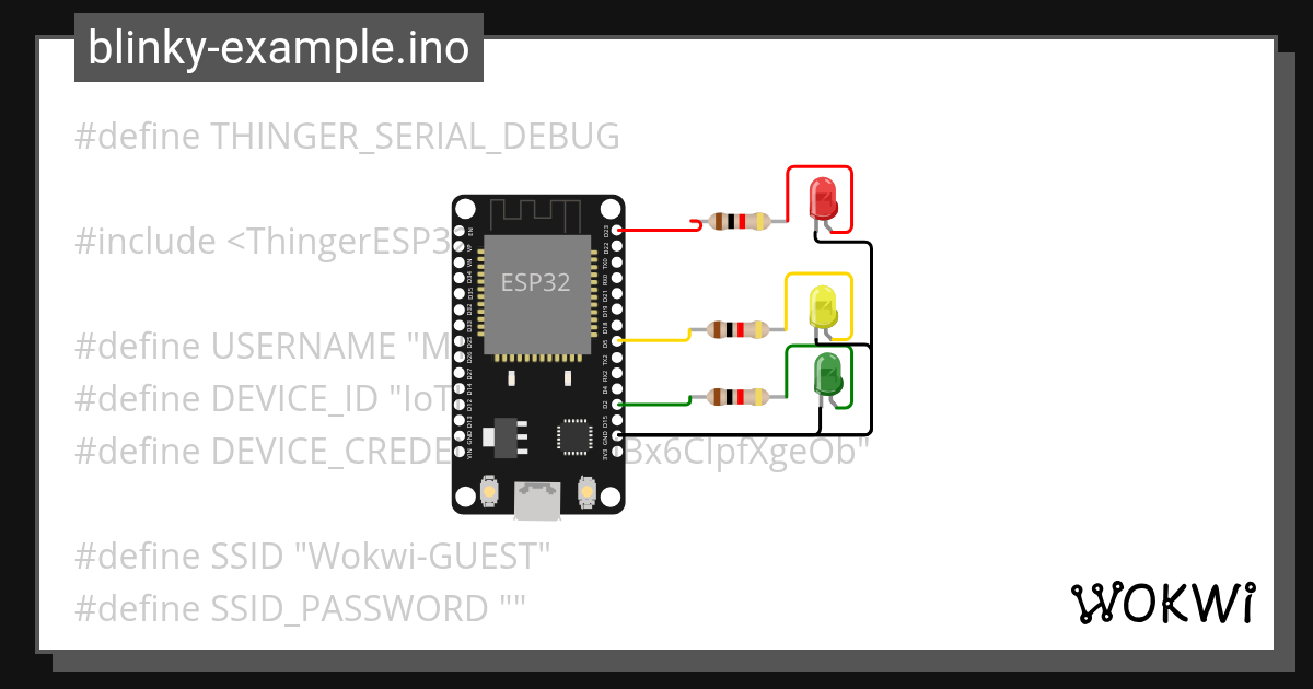 Blinky O Copy Wokwi Esp32 Stm32 Arduino Simulator