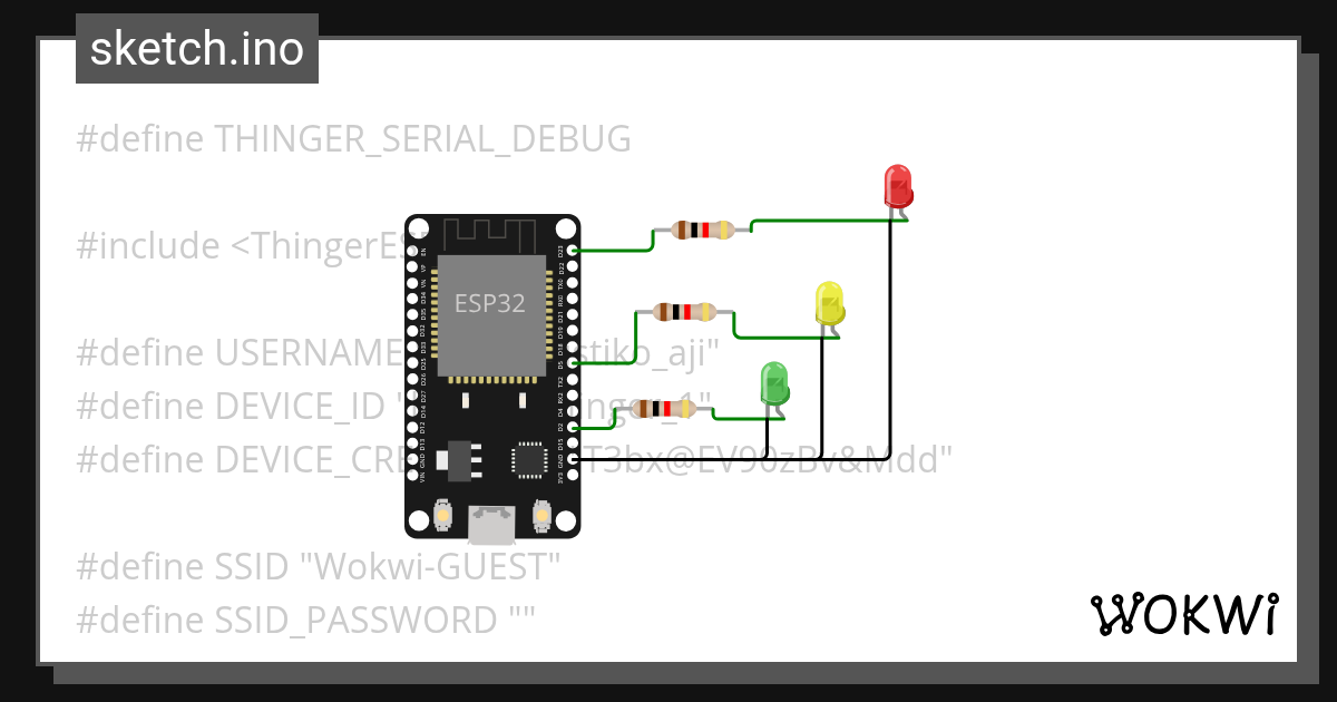 thinger - Wokwi ESP32, STM32, Arduino Simulator thinger - Wokwi ESP32, STM32, Arduino Simulator