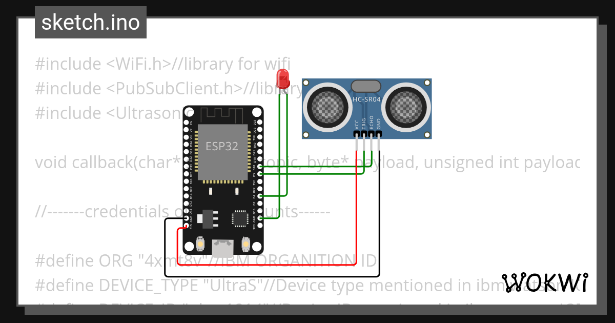 ultraS - Wokwi ESP32, STM32, Arduino Simulator