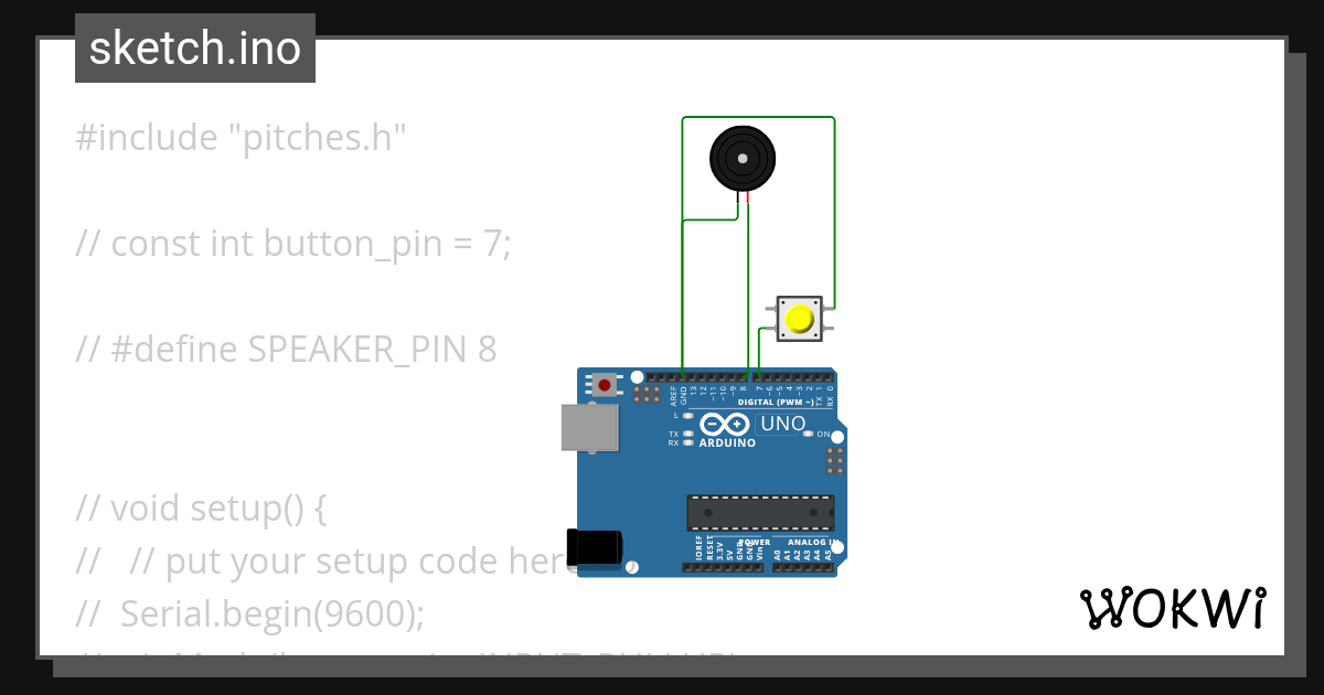 sketch.ino - Wokwi ESP32, STM32, Arduino Simulator