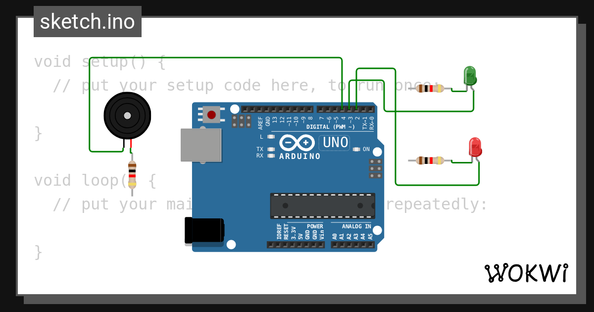 Gas Leakage Wokwi Esp32 Stm32 Arduino Simulator