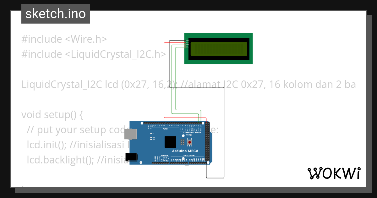 MENAMPILKAN ANGKA GANJIL - Wokwi ESP32, STM32, Arduino Simulator