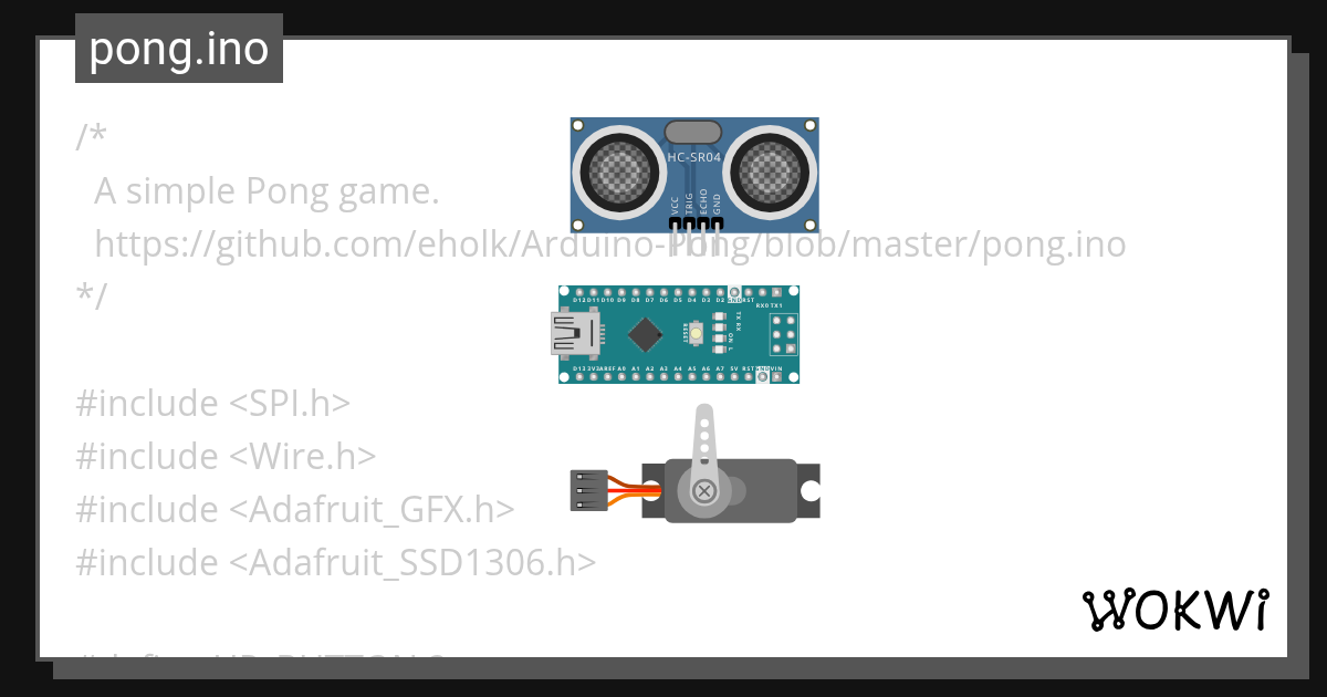 pong.ino copy - Wokwi ESP32, STM32, Arduino Simulator