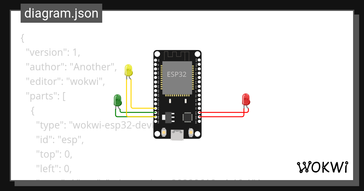 Untitled project - Wokwi ESP32, STM32, Arduino Simulator