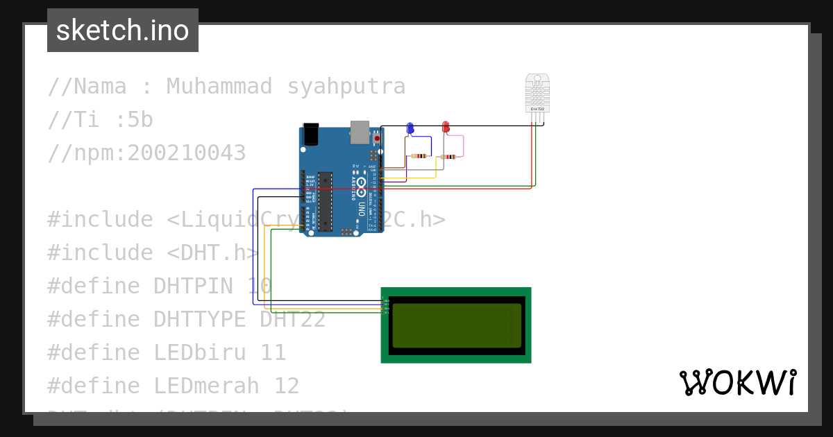 Sensor Dht22 Sensor Suhu Copy Wokwi Esp32 Stm32 Arduino Simulator